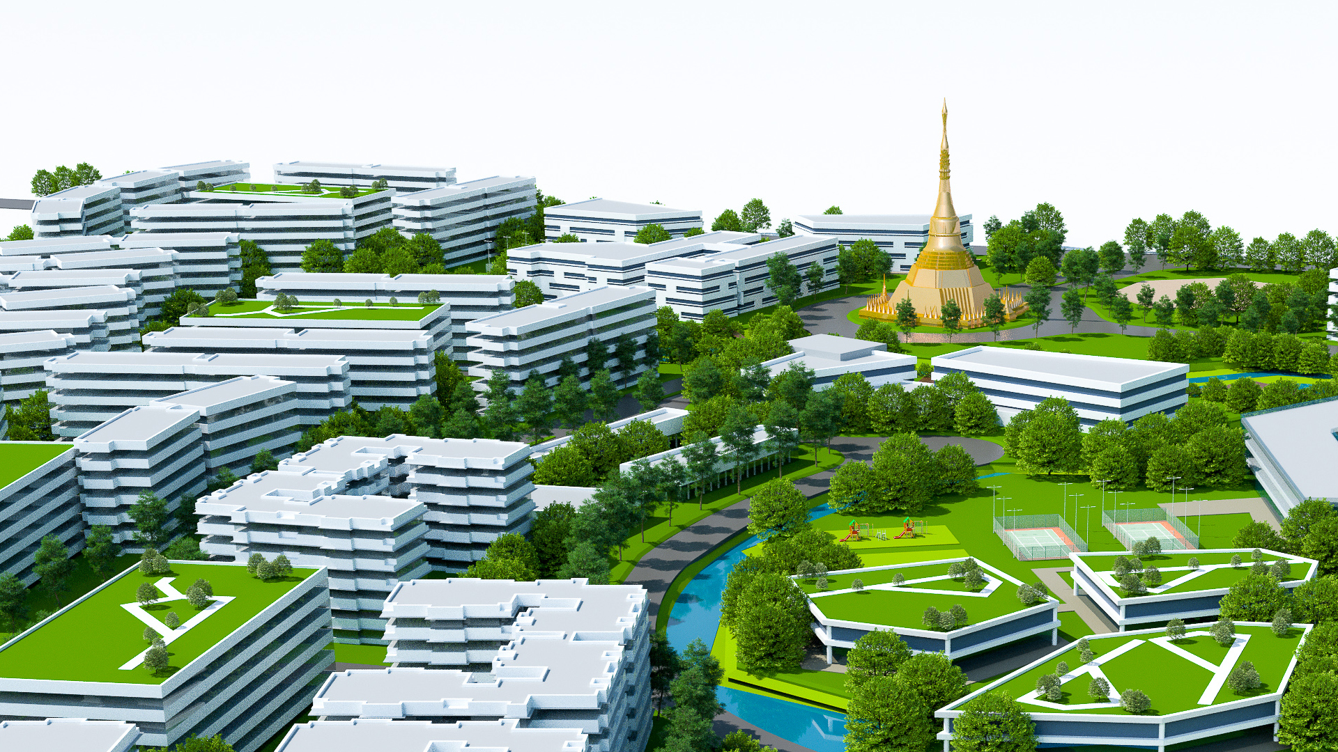 Yangon Master Plan – ID Architects