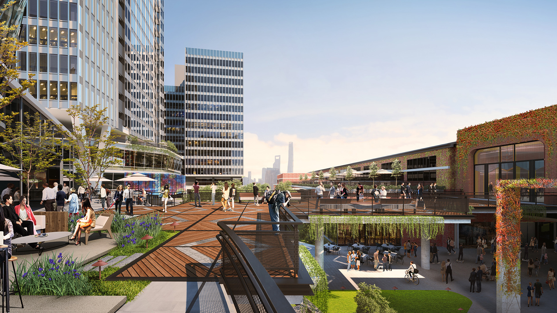 Shanghai Commercial Complex Proposal – ID Architects